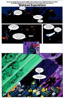 Трансформеры: Разбитое Стекло — Разбитые ожидания читать комикс онлайн ...